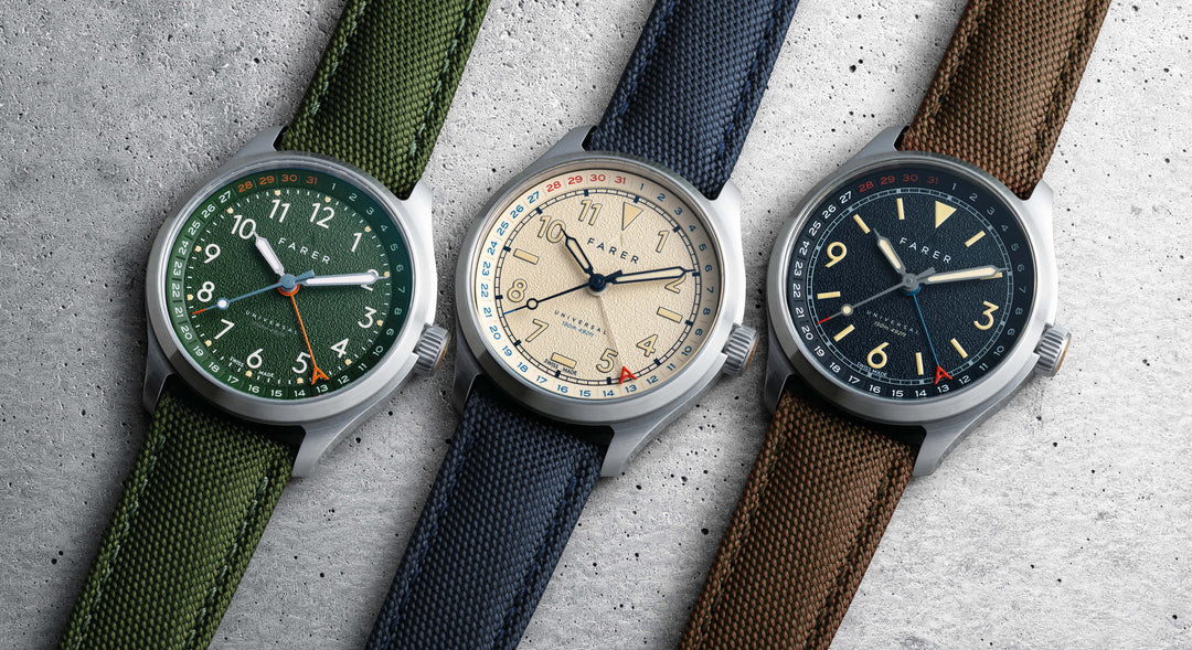 Farer Watches - British Design x Swiss Made – Farer EUR